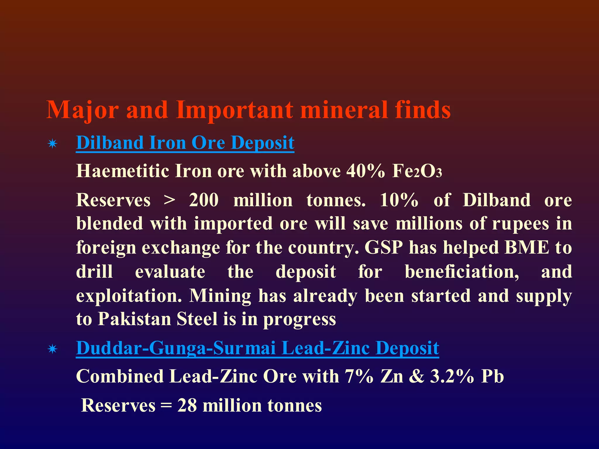 Geological survey of pakistan | PDF