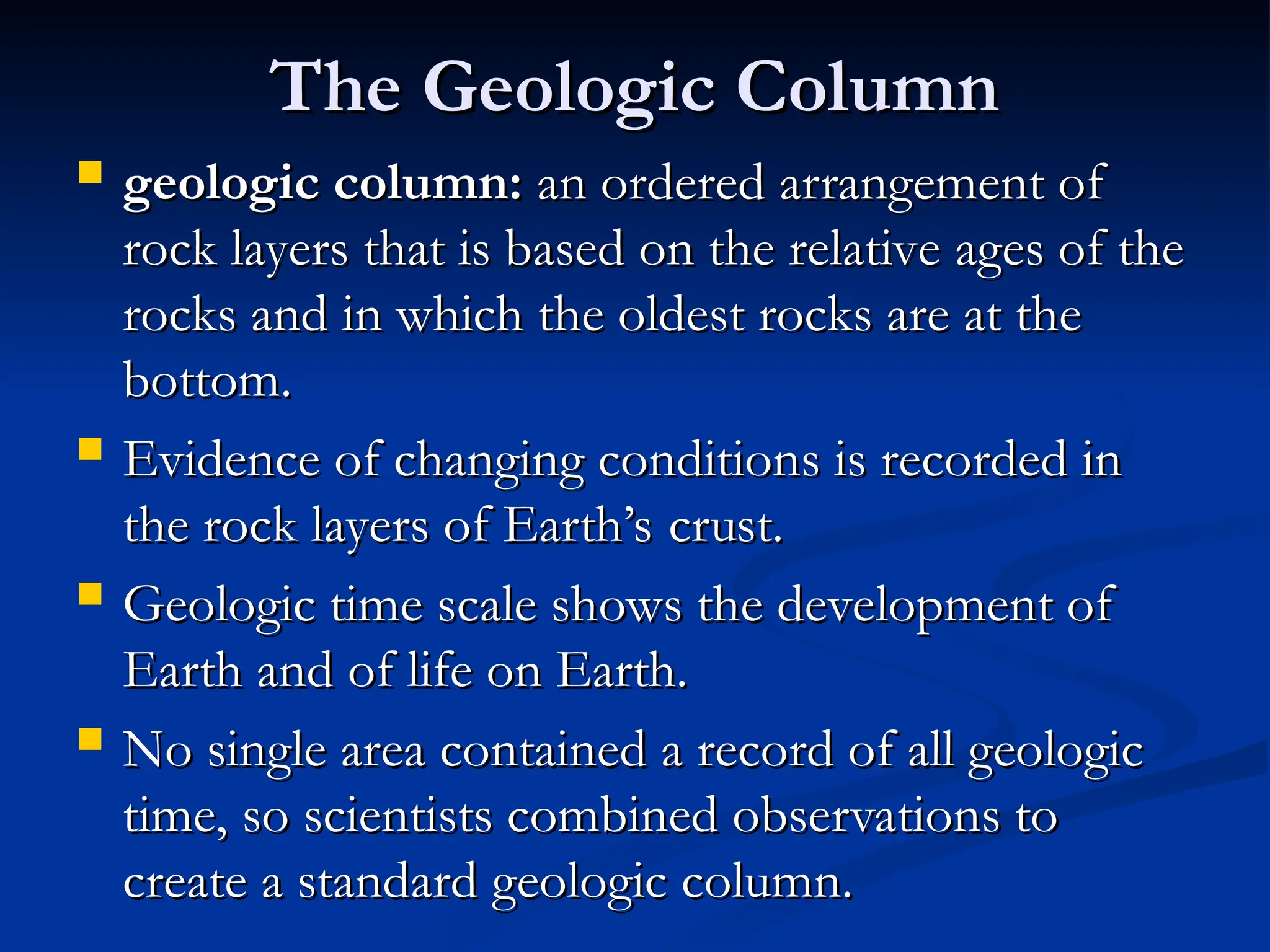 Geological Time 9.1111111111111111111.ppt | Geology | Science