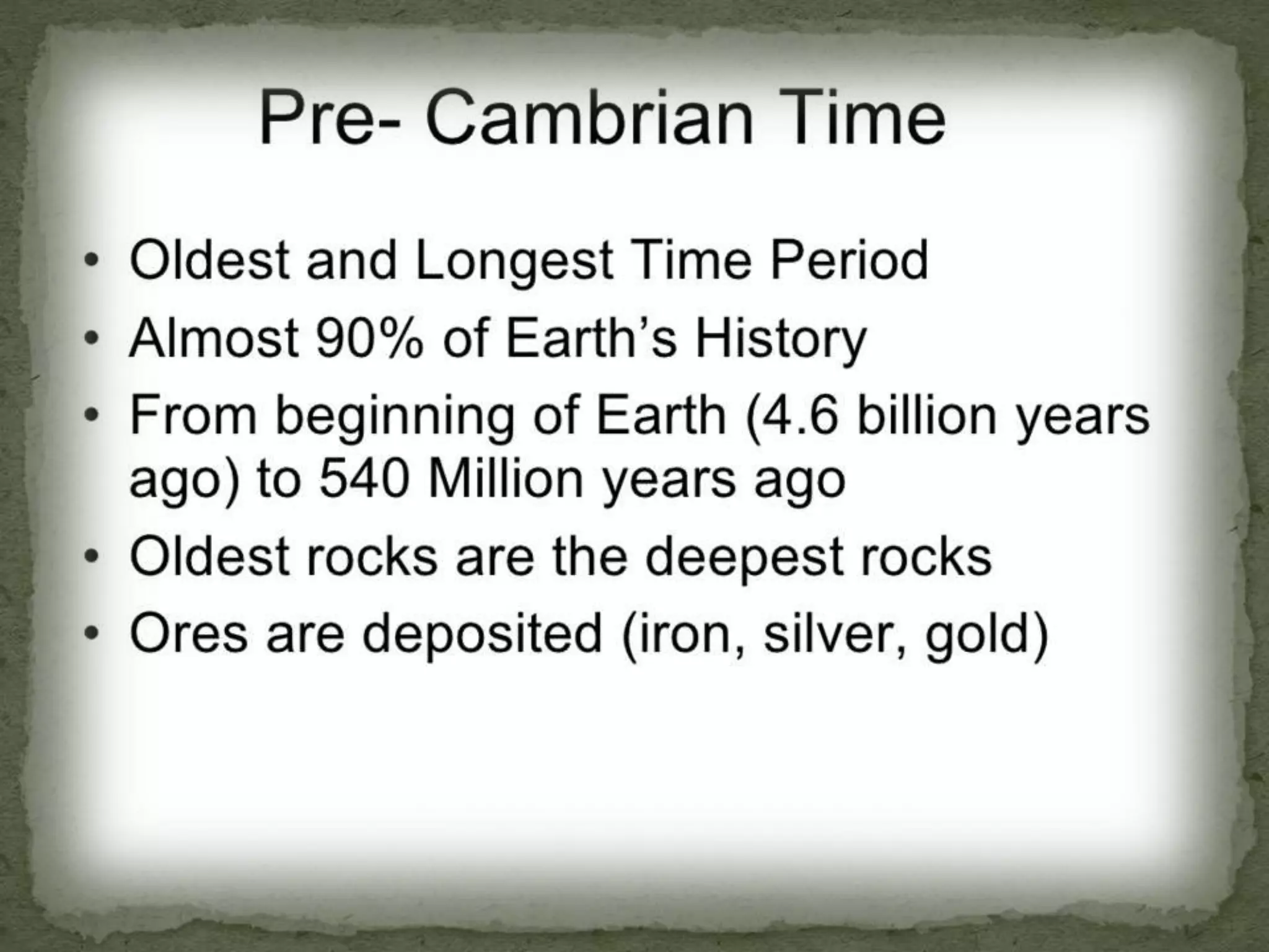 Geological time scale | PPT