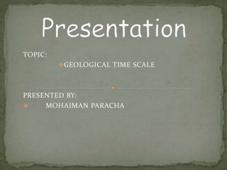 Geological time scale | PPT