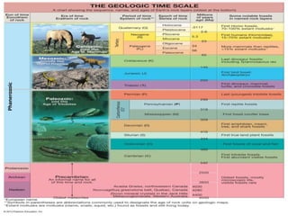 Geological time scale | PPTX