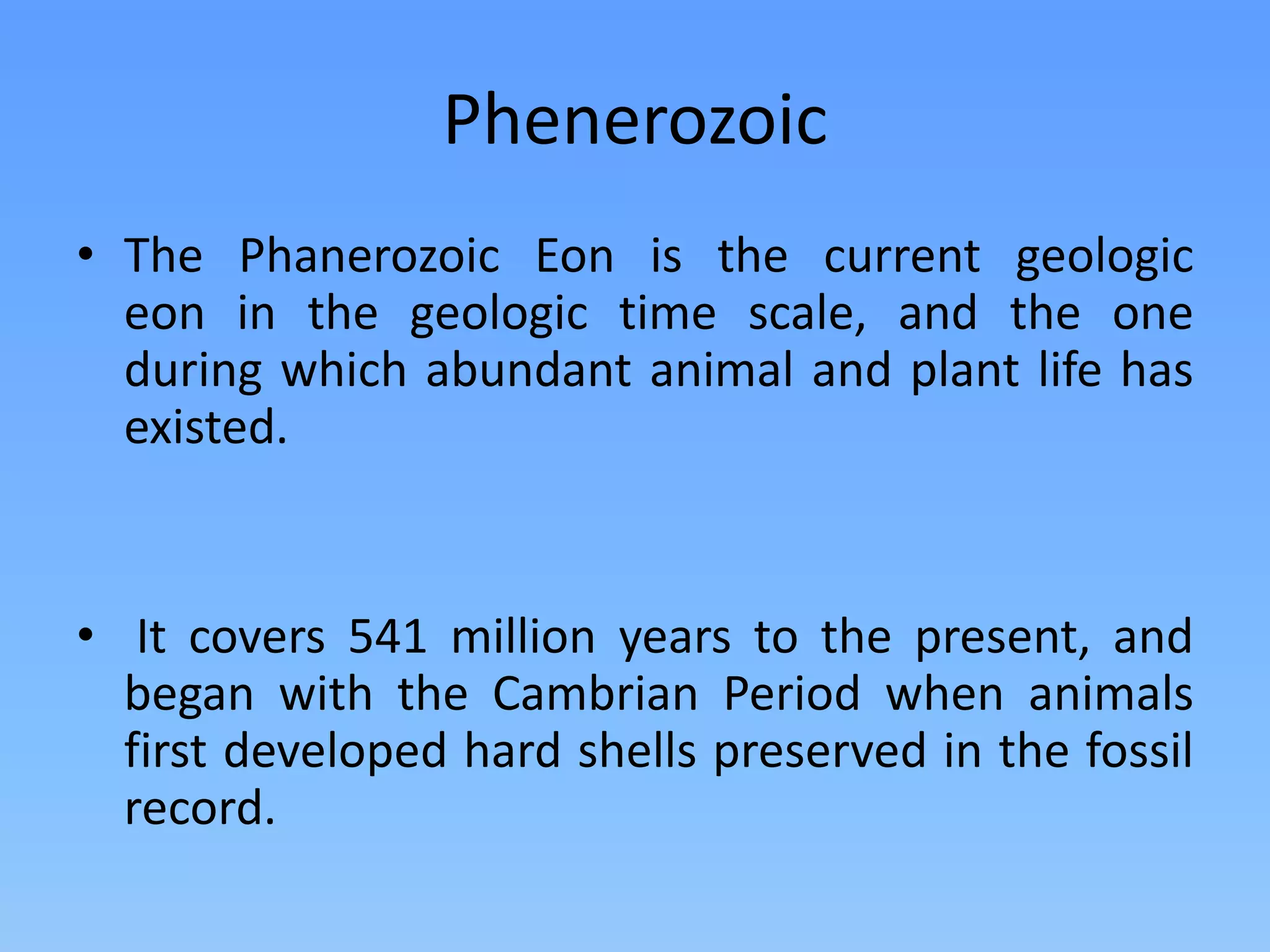 Geological time scale | PPTX
