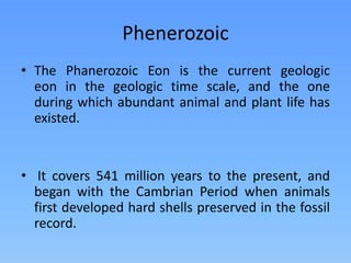 Geological time scale | PPTX