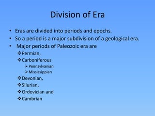 Geological time scale | PPTX