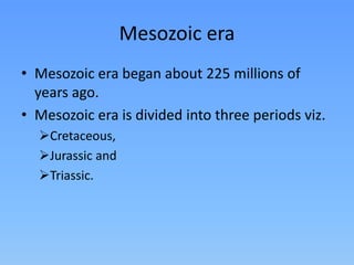 Geological time scale | PPTX