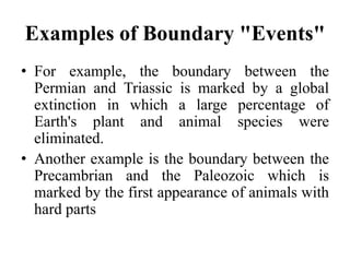 Geological time scale | PPTX