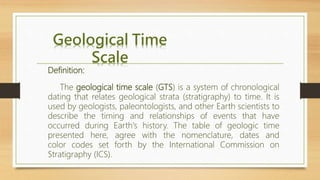 Geological Time Scale | PPT