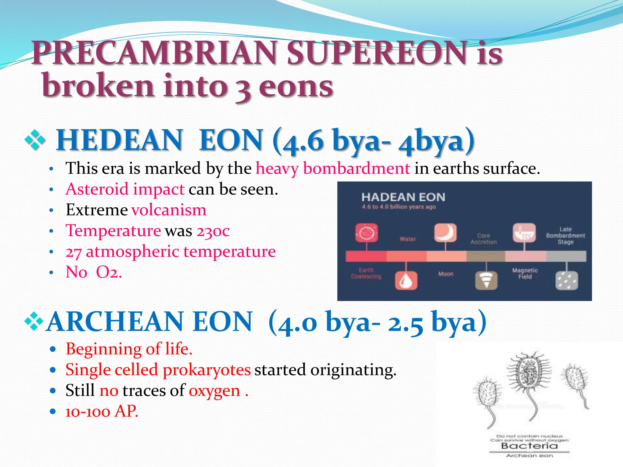 GEOLOGICAL TIME SCALE - Eon period and epoch.pptx