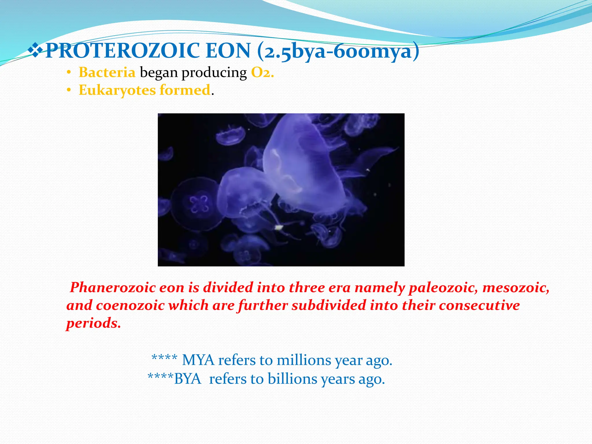 GEOLOGICAL TIME SCALE - Eon period and epoch.pptx