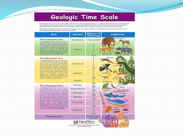 GEOLOGICAL TIME SCALE - Eon period and epoch.pptx