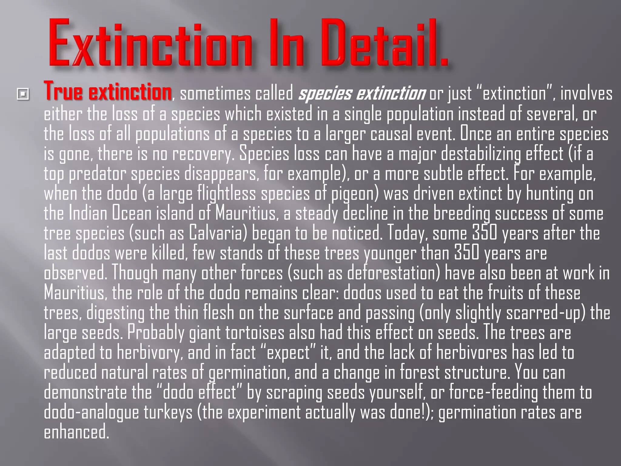 Geological time scale extinction. converted | PPT