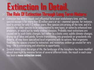 Geological time scale extinction. converted | PPT