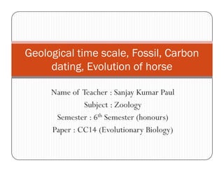 Geological time scale Fossil Carbon dating.pdf