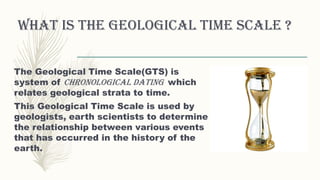 Geological time scale & Dating methods | PPT