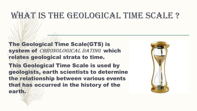 Geological time scale & Dating methods | PPT