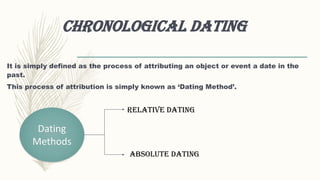 Geological time scale & Dating methods | PPT