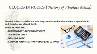 Geological time scale & Dating methods | PPT