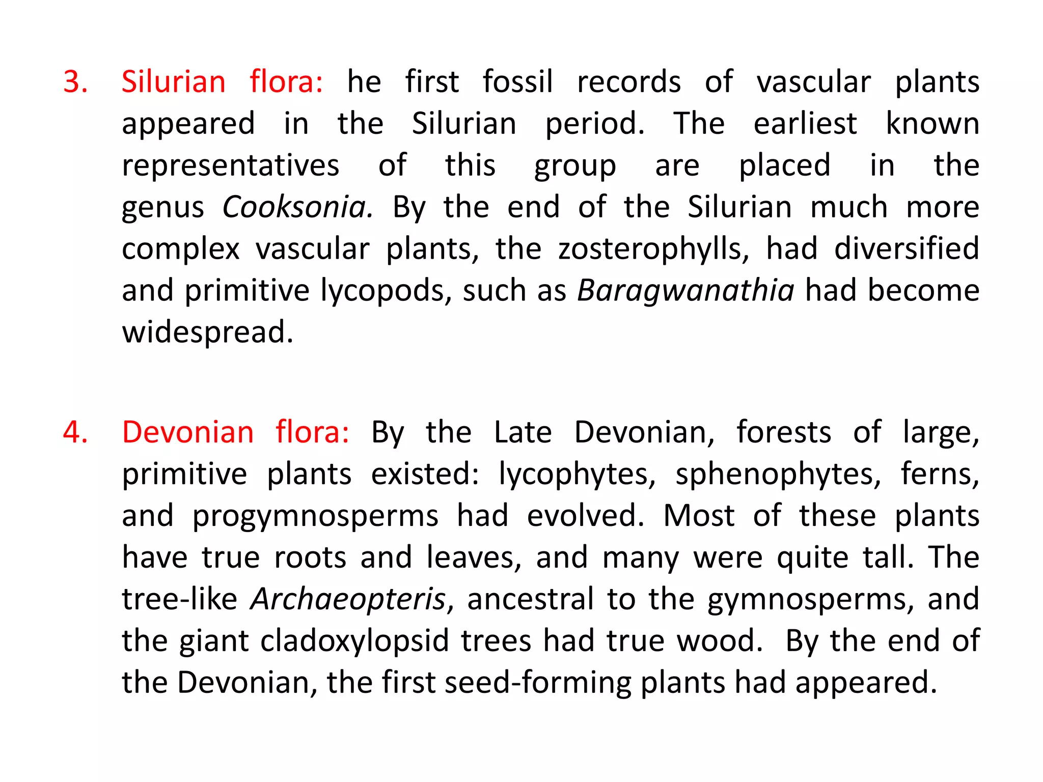 Geological time scale and plant life through ages | PDF | Geology | Science