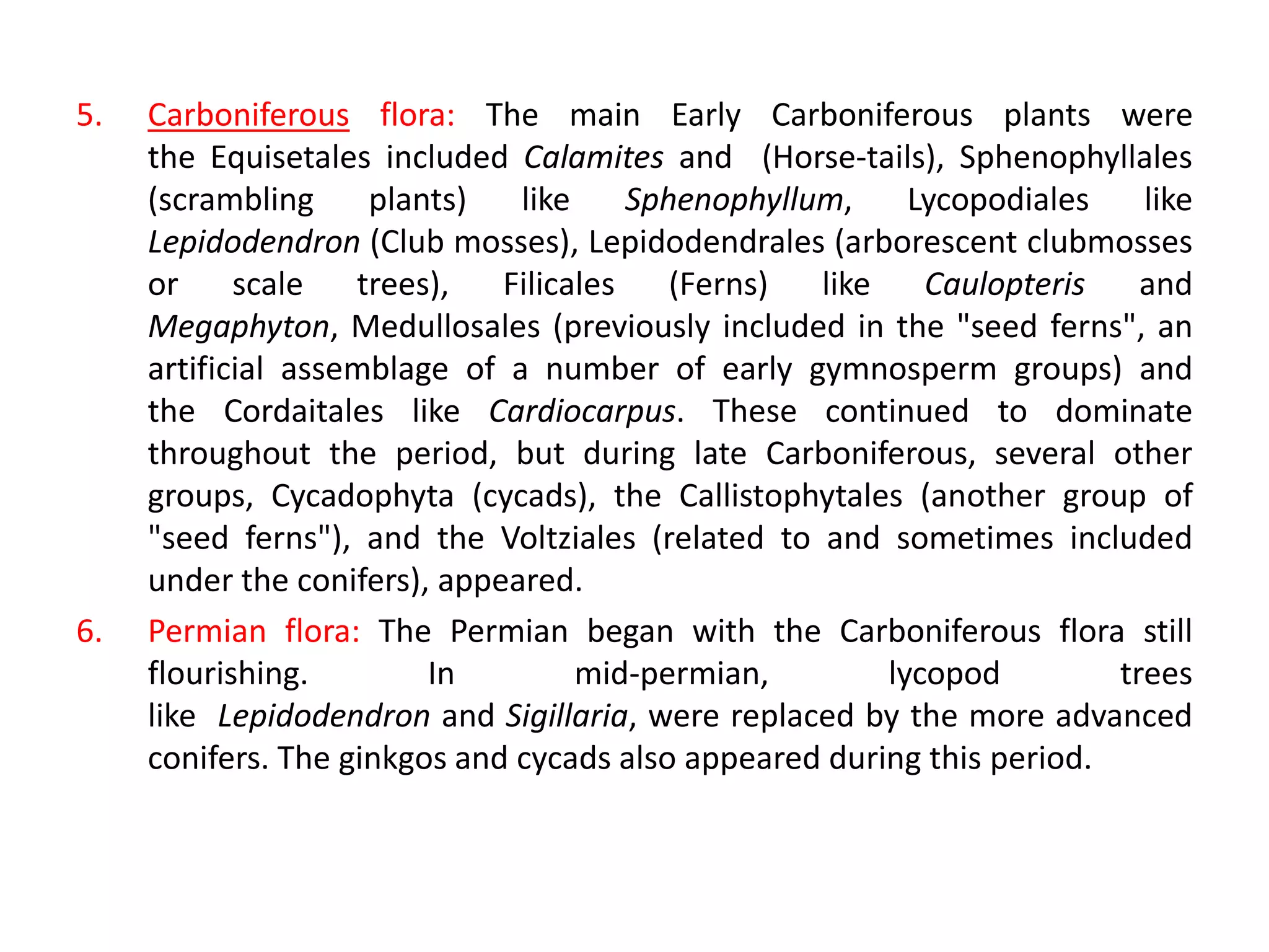 Geological time scale and plant life through ages | PDF | Geology | Science