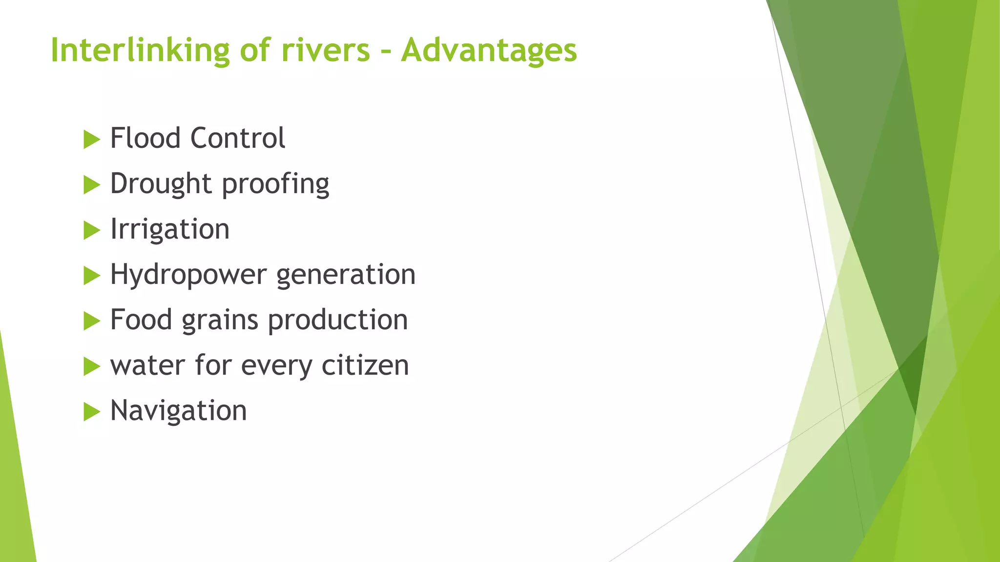 Geological view-interlinking of rivers in india | PPT