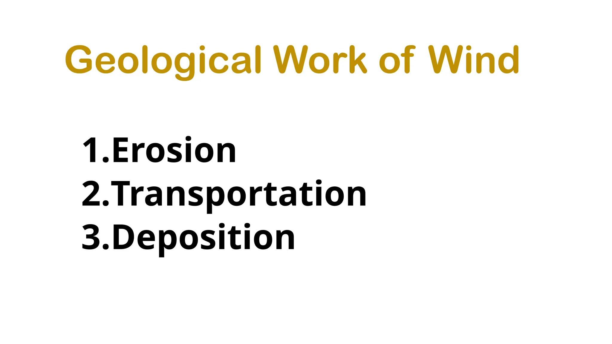 Geological Work of Wind for first Sem Geology.pptx