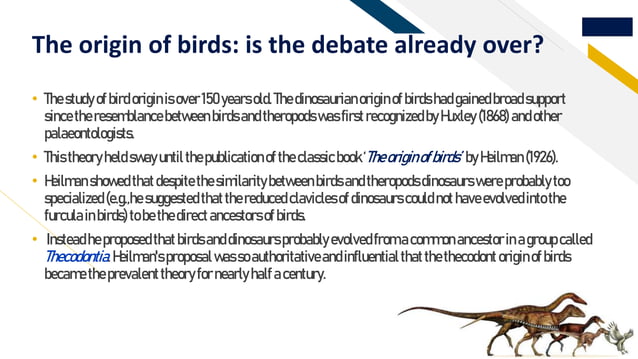 GEOLOGIC HISTORY, EVOLUTIONARY TRENDS OF BIRDS_110959.pptx