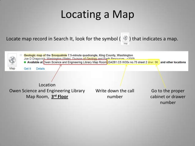 WSU Geologic Maps @ Owen Science Library | PPT