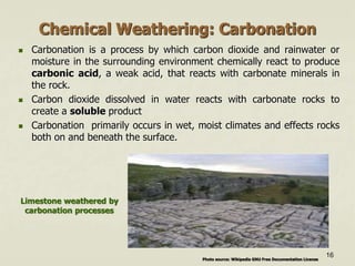 Geologic Processes-Exogenic.ppt | Geology | Science