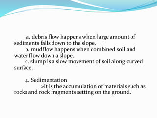 GEOLOGIC PROCESSES ON EARTH | PPTX