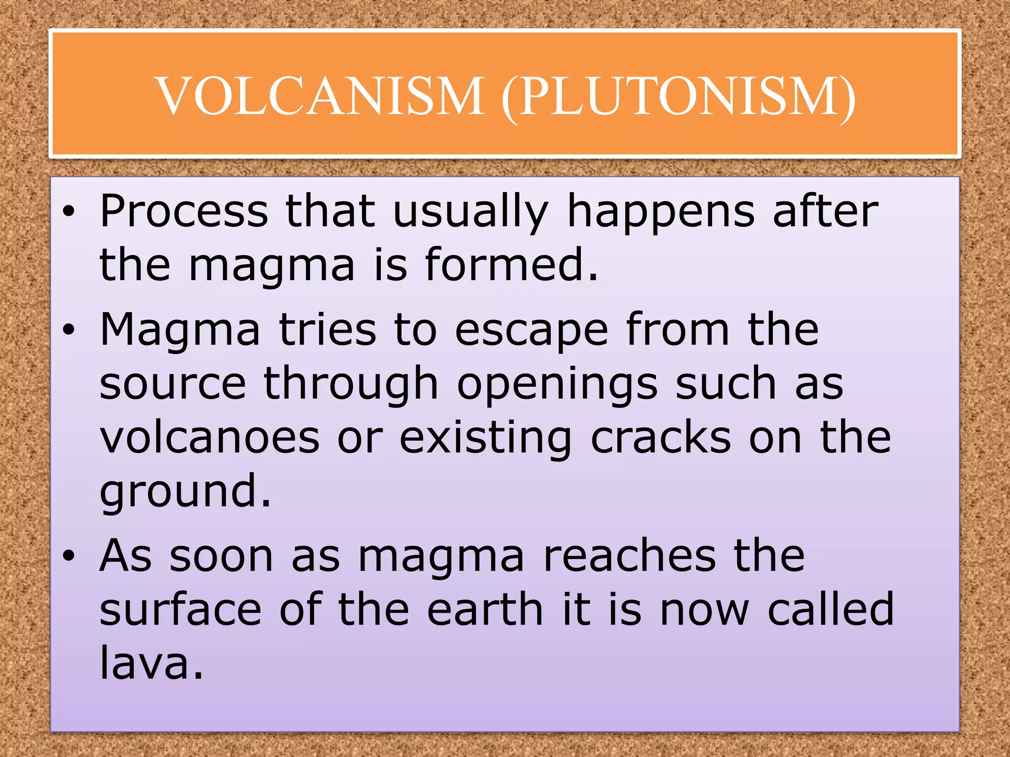 Geologic Processes on Earth | PPTX