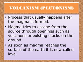 Exploring the Geologic Process lesson.pptx | Geology | Science