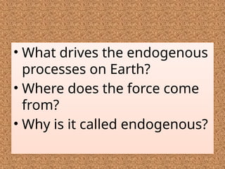 Exploring the Geologic Process lesson.pptx | Geology | Science