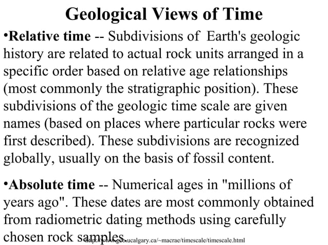 Geologic Relative Age Mr. COnnors | PPT