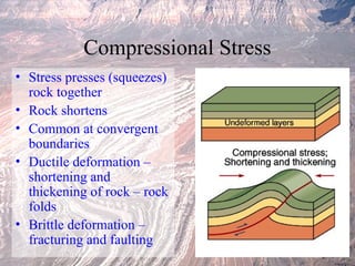 Geologic Structure folds faults geology.ppt