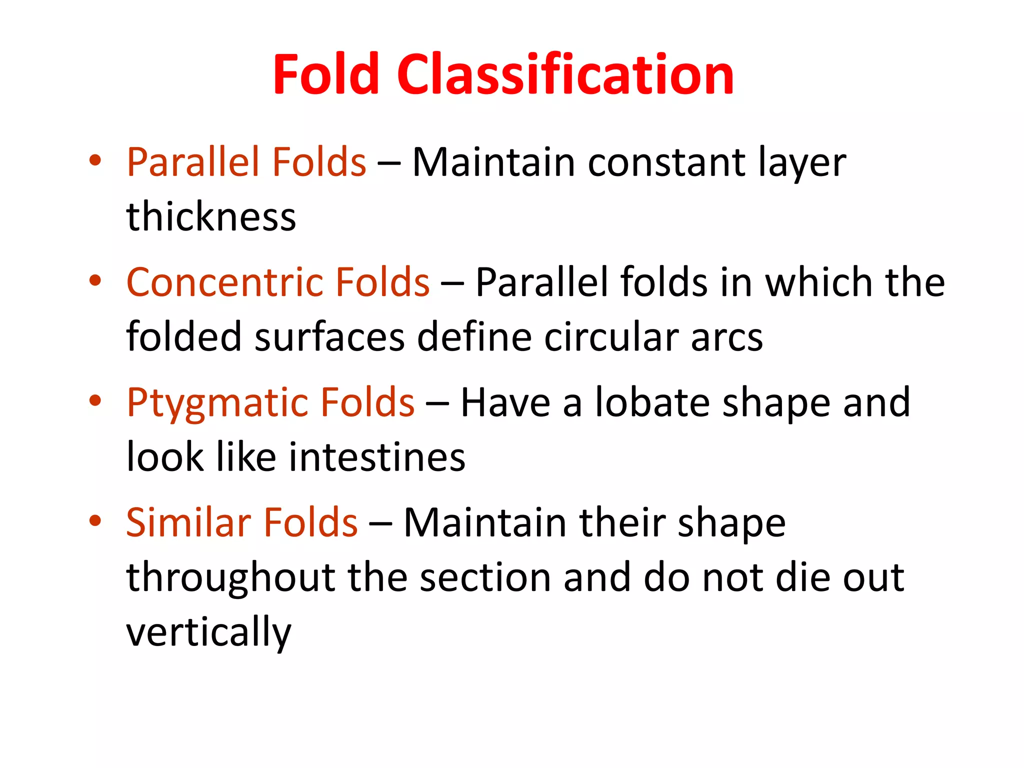 Geologic structure, fold fault & unconformity | PPTX
