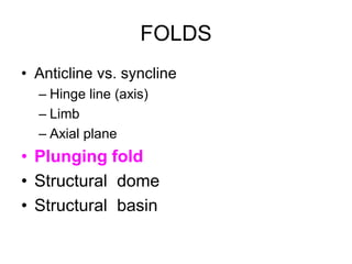 Geologic structures | PDF