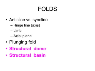 Geologic structures | PDF