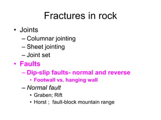 Geologic structures | PDF