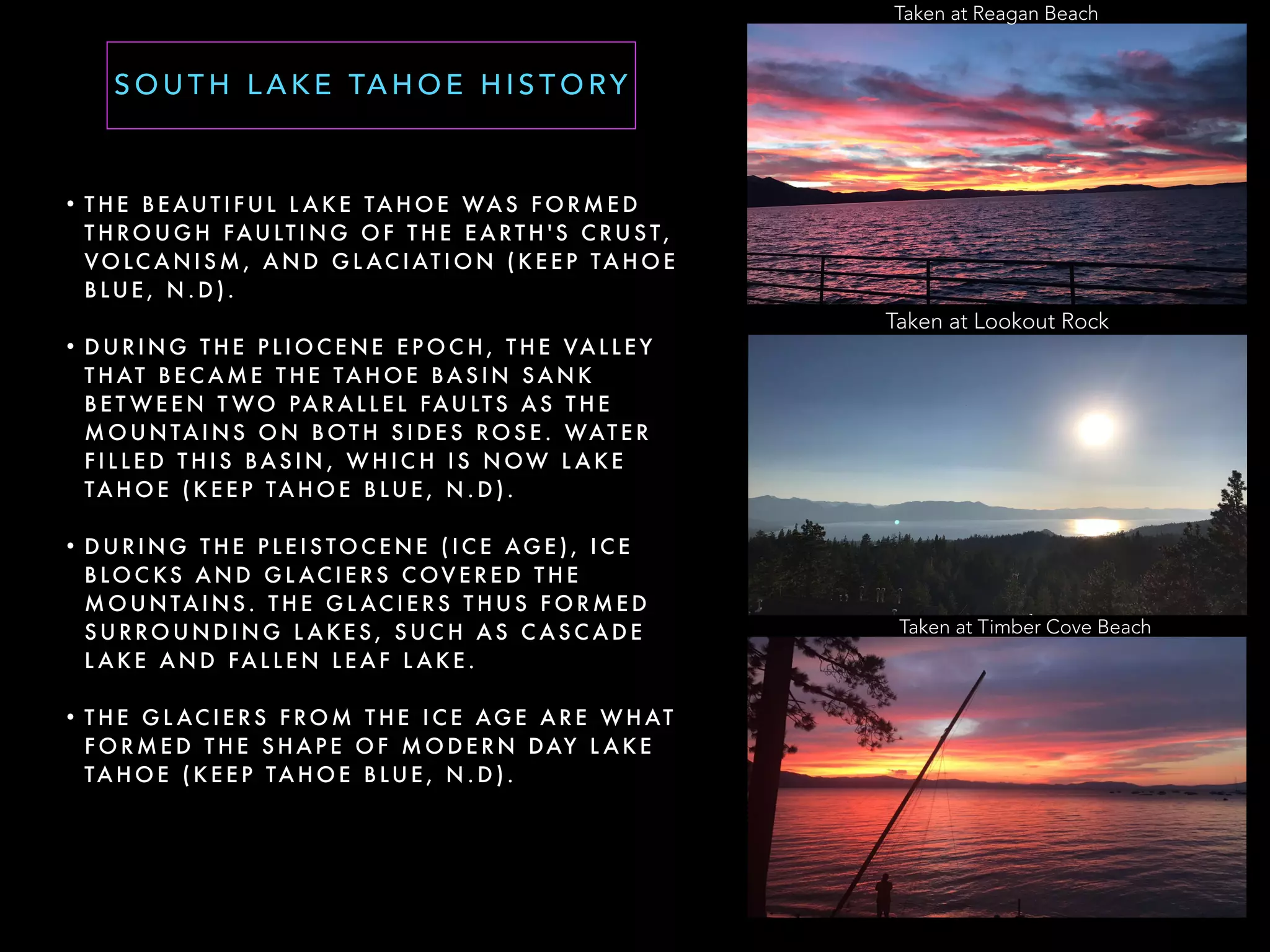 Geologic Study: South Lake Tahoe | PDF