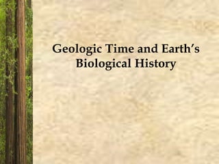 Geologic Time.pptx | Geography | Science