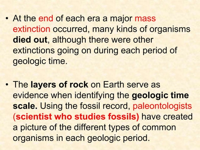 Geologic time.pptx | Geology | Science