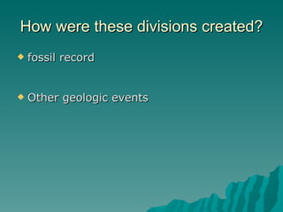 Geologic time notes | PPT