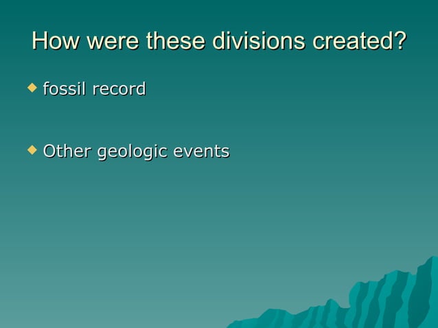 Geologic time notes | PPT