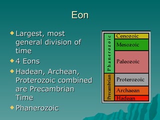 Geologic time notes | PPT