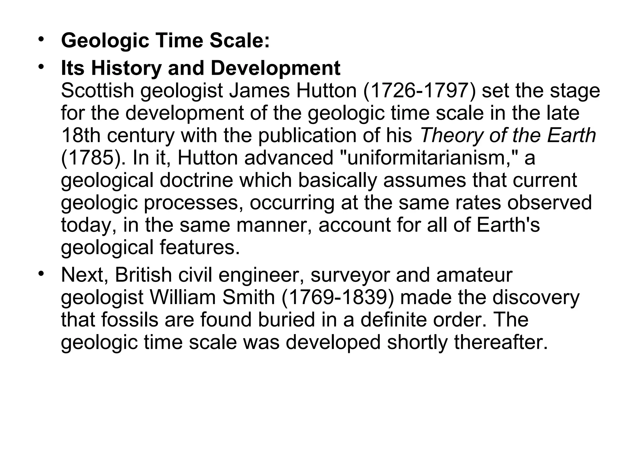 Geologic time scale 1 | PPT