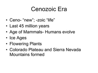 Geologic time scale | PPT