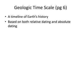 Geologic time scale | PPT