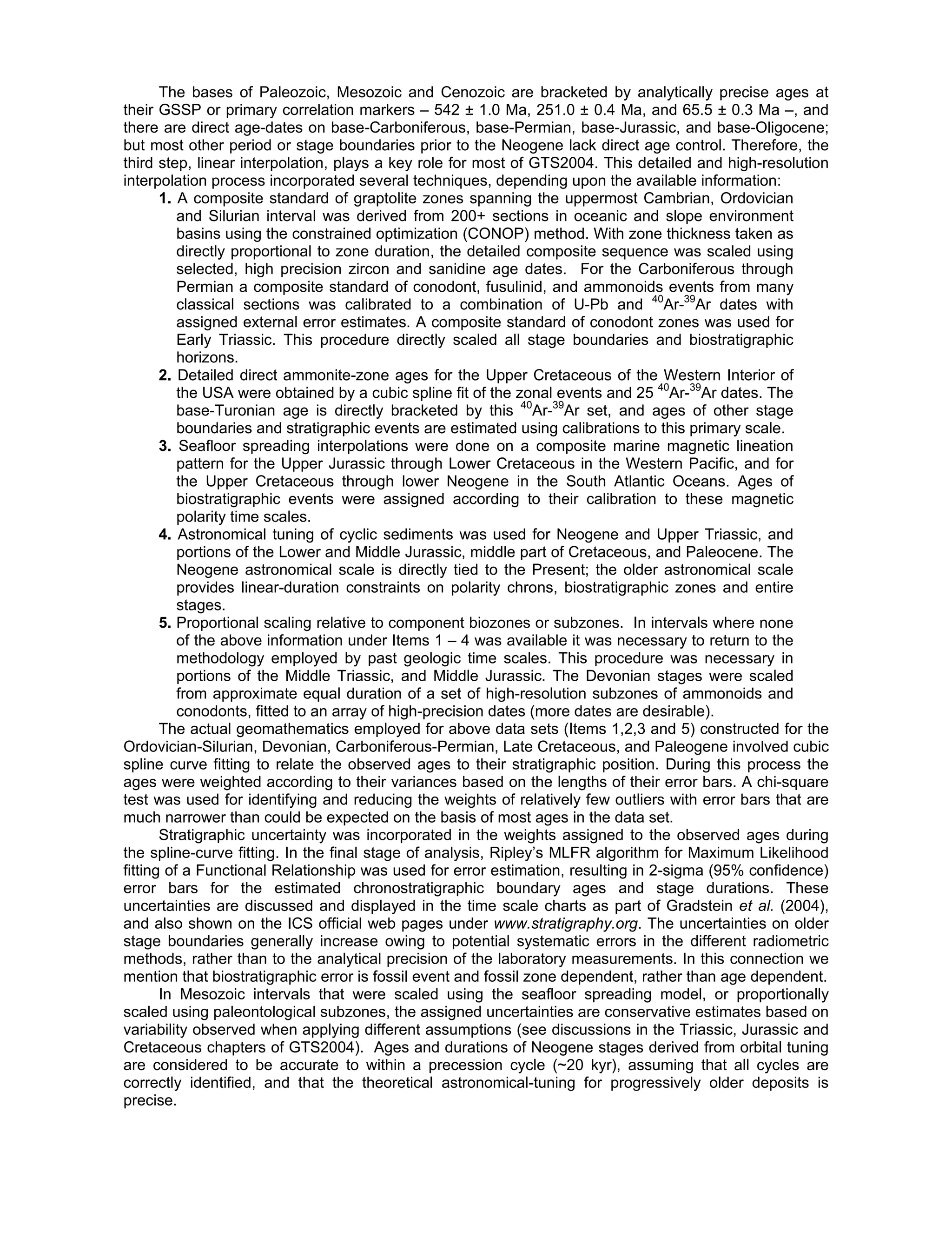 Geologic time scale - 2004 | PDF