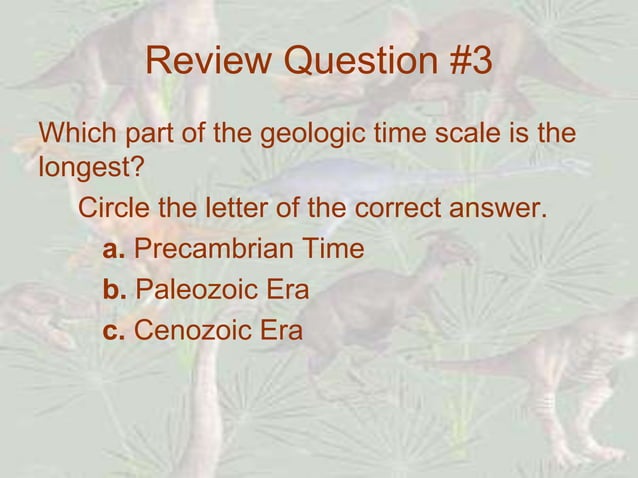 Geologic Time Scale.ppt | Geology | Science