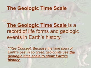 Earth's Geologic Time Scale: Ancient to Present.ppt